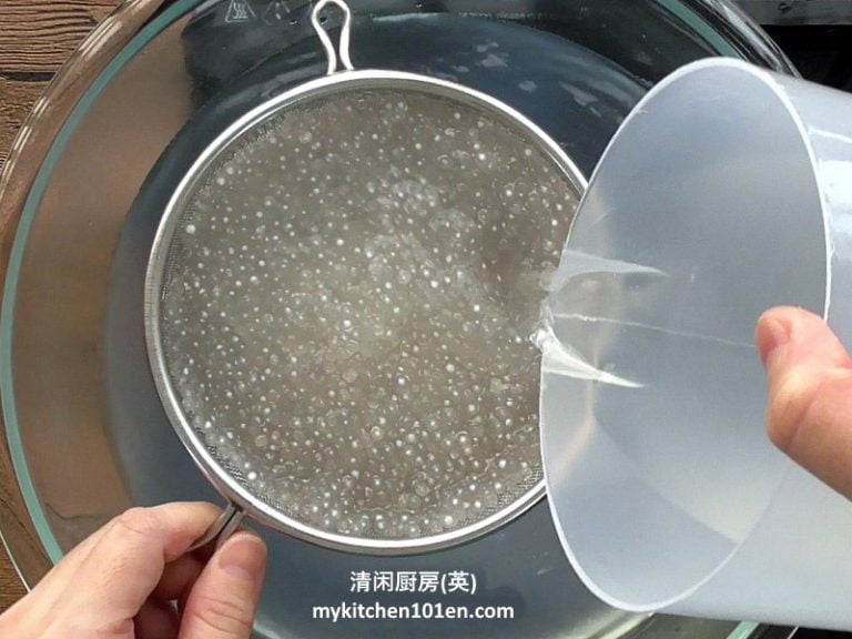 How to Cook Small Sago Pearls or Tapioca Pearls-Translucent & Chewy ...