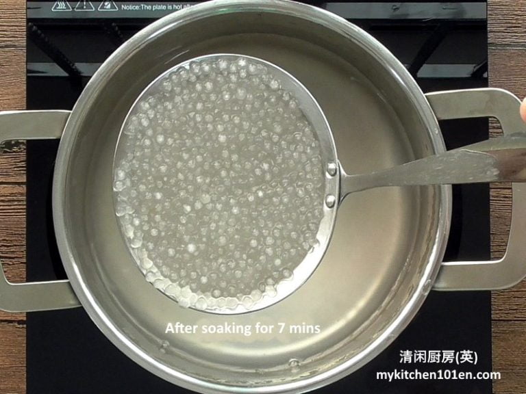 How to Cook Small Sago Pearls or Tapioca Pearls-Translucent & Chewy ...
