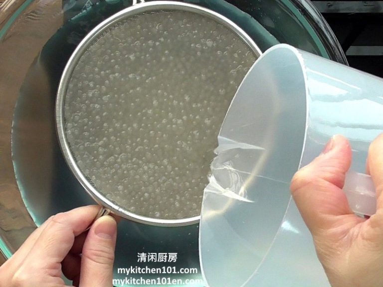 How to Cook Small Sago Pearls or Tapioca Pearls-Translucent & Chewy ...