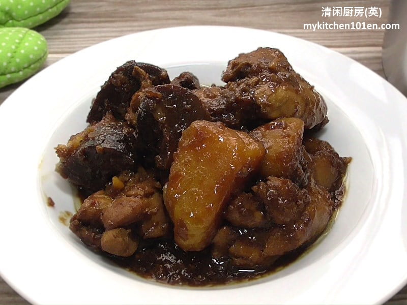 Nyonya Chicken Pongteh (Bean Paste Potatoes Nyonya Chicken Stew ...