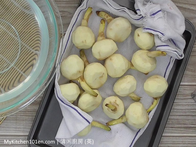 Crispy Arrowhead Chips - MyKitchen101en.com