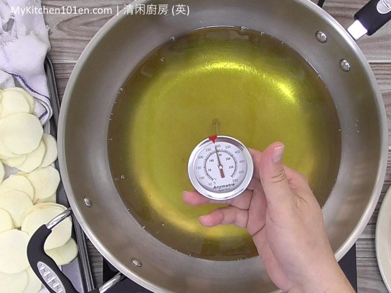 Crispy Arrowhead Chips - MyKitchen101en.com