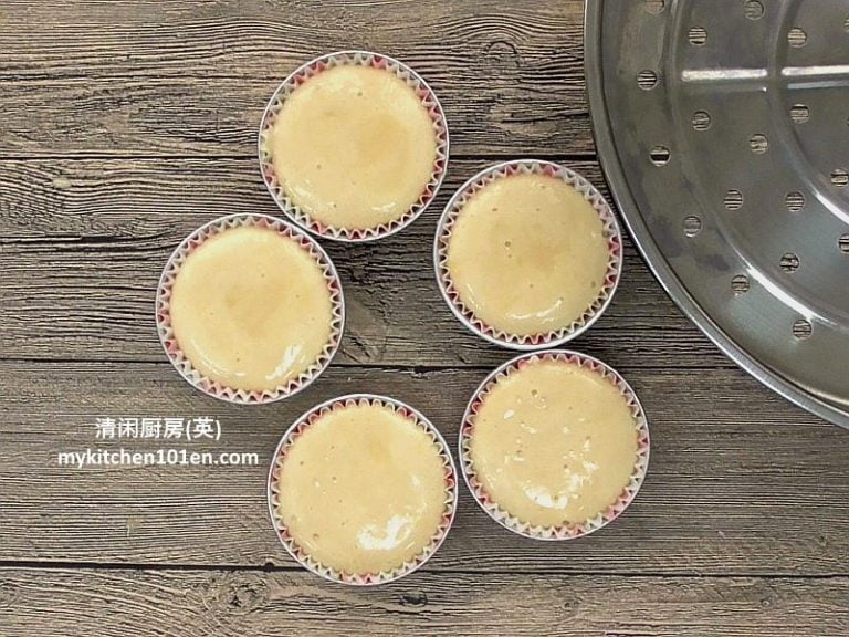 Chinese Steamed Egg Sponge Cakes (Ji Dan Gao)- Improved Recipe ...