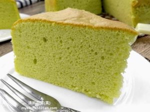 Pandan Sponge Cake Recipe-with Natural Pandan Fragrance ...