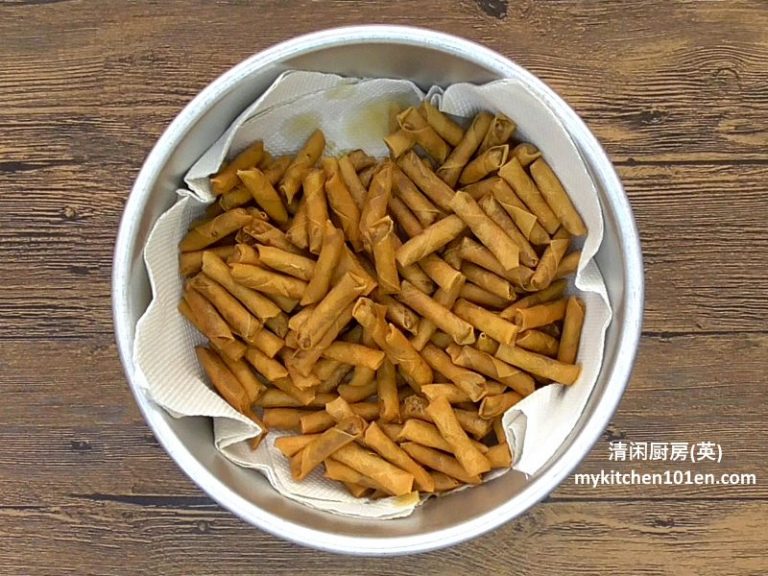 Crispy Wrapper: Sambal Dried Shrimp Spring Rolls Recipe ...