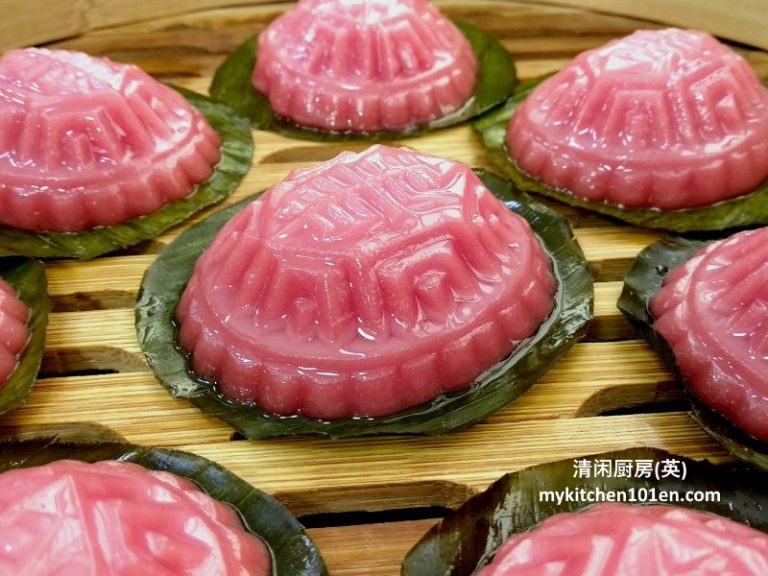 Natural Red Angku Kuih "Red Tortoise" (Sweet Mung Bean Angku ...