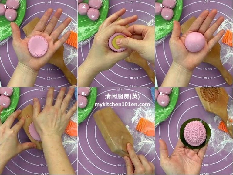 Natural Red Angku Kuih "Red Tortoise" (Sweet Mung Bean Angku ...