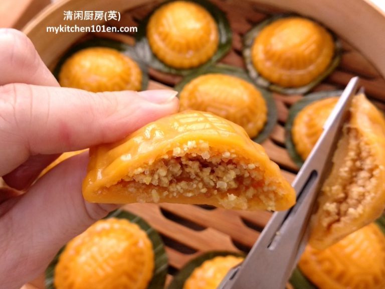 Lovely Orange Sweet Potato Angku Kuih (Fragrant Peanut Filling Angku ...