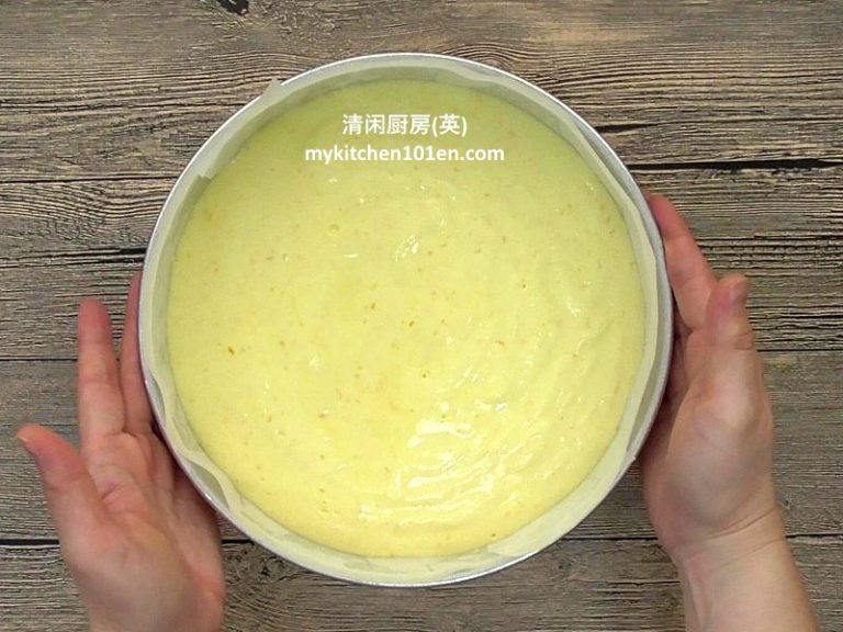 Zesty Orange Sponge Cake Recipe- Made with Fresh Orange ...