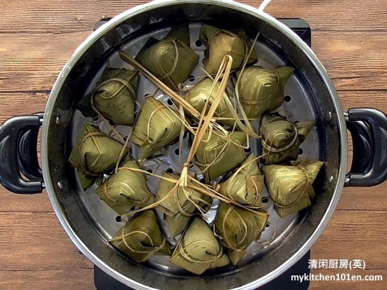 Small Sago Crystal Kee Chang (Alkaline Dumpling) - MyKitchen101en.com