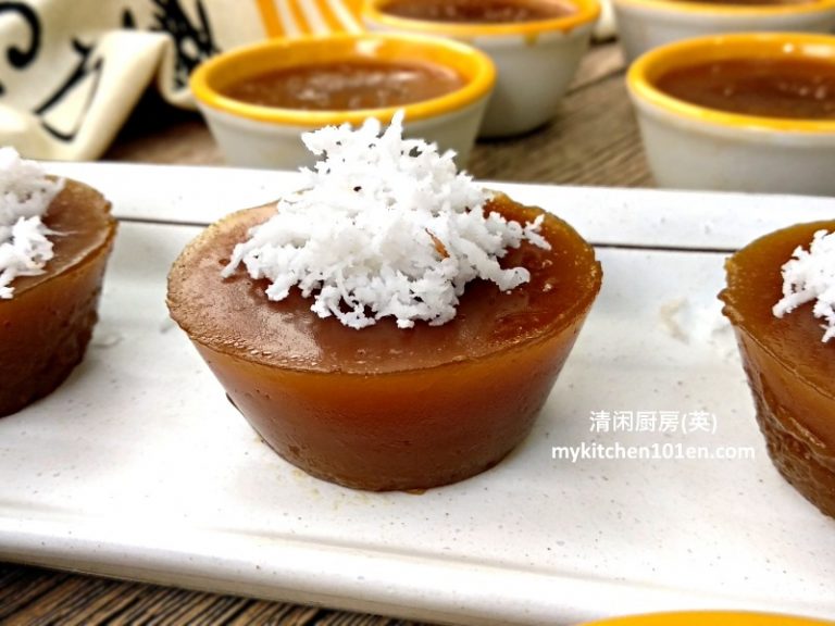 Pandan Kuih Kosui (Resepi Kuih Kosui Pandan)- Best Served with Fresh ...