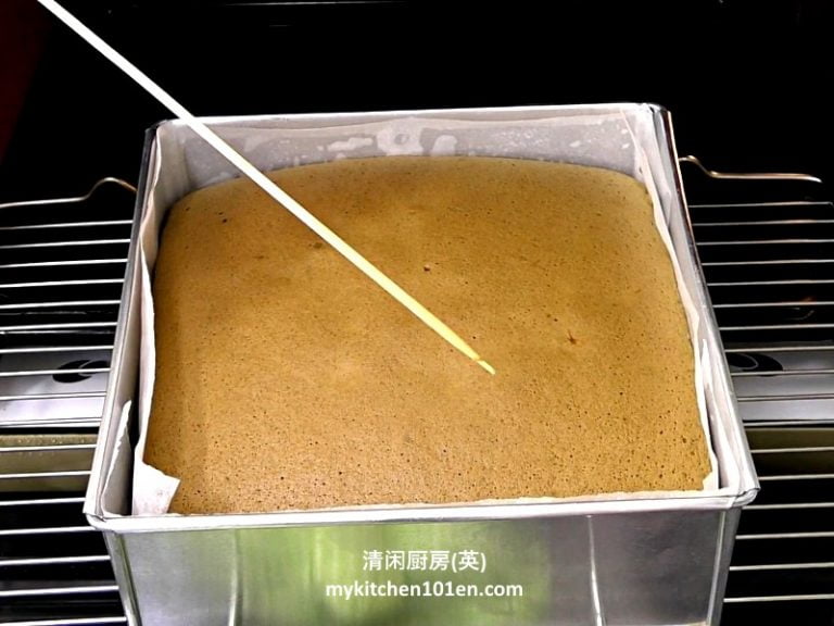 Soft Fluffy Coffee Sponge Cake- with Great Coffee Fragrance ...