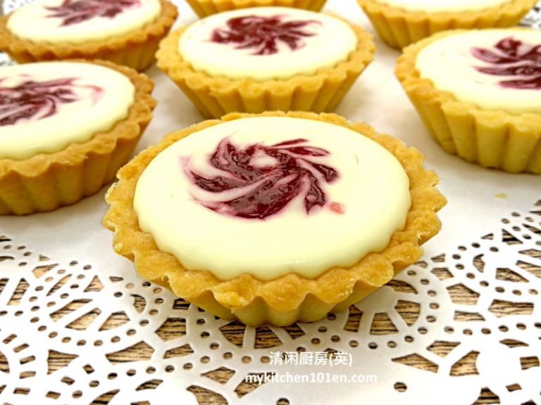 Chilled Strawberry Cheese Tart (with Homemade Strawberry Jam ...
