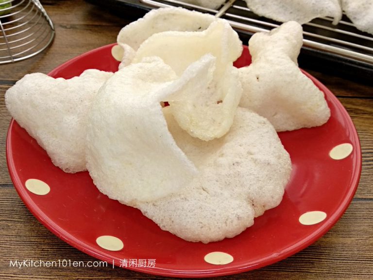 Fluffy White Potato Cracker Recipe - Popular Asian Style Snack ...