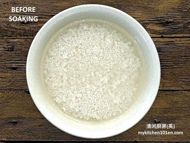 Delicious Black Sesame Crystal Kee Chang (Alkaline Dumpling ...