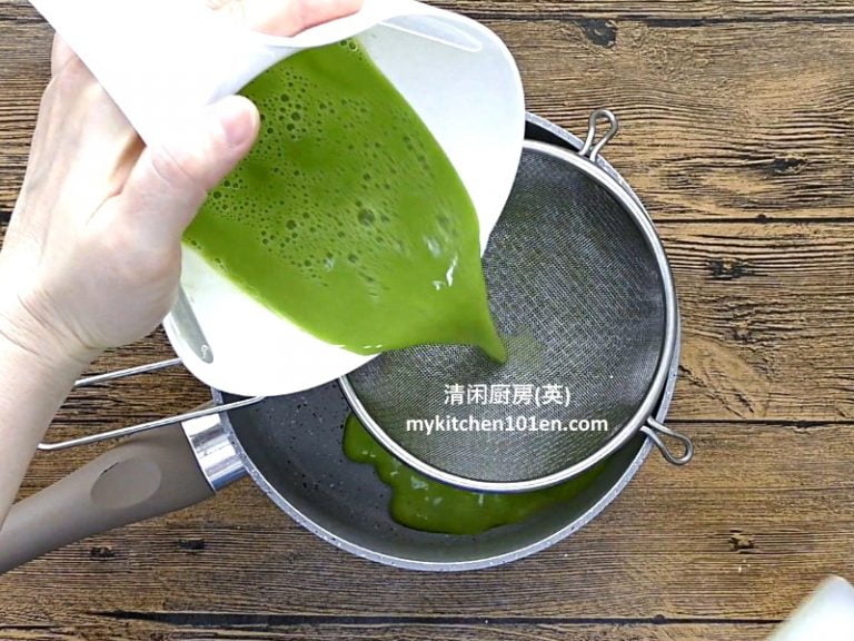 How to Make Cendol Jellies - MyKitchen101en.com