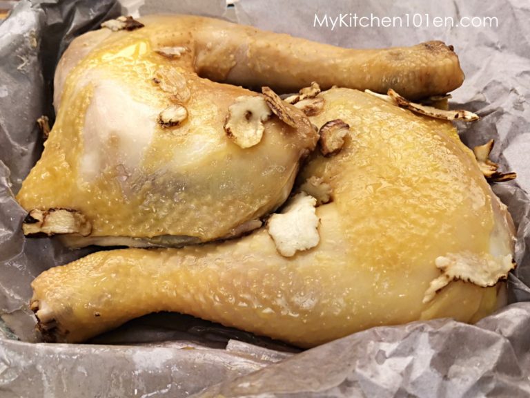 Traditional Chinese Salt Baked Chicken- Tender & Juicy - MyKitchen101en.com