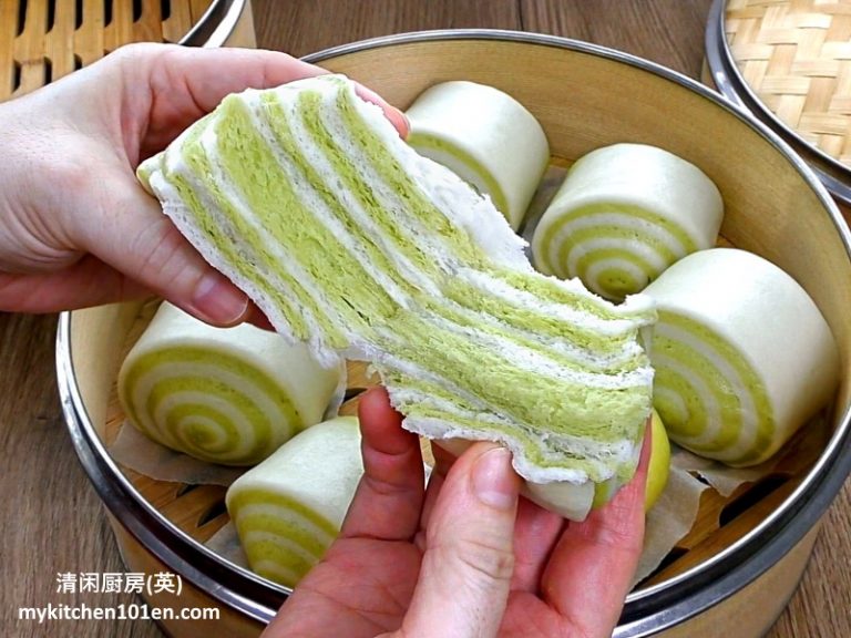 Spiral Pandan Mantou: Master the Art of Delicious, Eye-Catching Buns ...