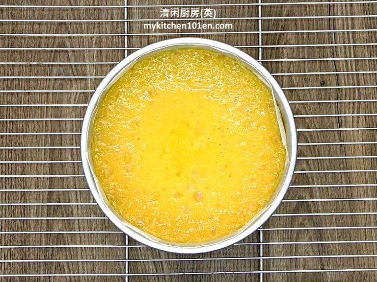 Rich Corn Custard Pudding Kuih (Kuih Kastard Jagung) - MyKitchen101en.com