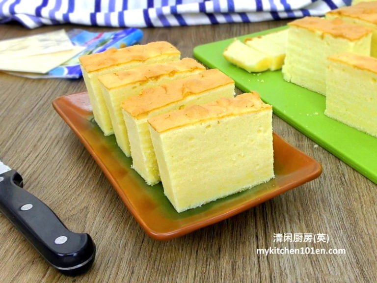 Rich Cheddar Cheese Butter Cake - MyKitchen101en.com