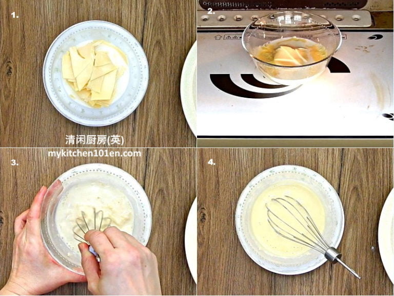Rich Cheddar Cheese Butter Cake - MyKitchen101en.com