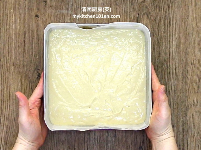 Rich Cheddar Cheese Butter Cake - MyKitchen101en.com