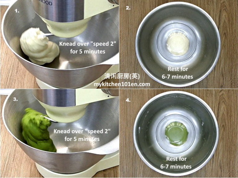 Lovely Matcha Spiral Mantou (Japanese Green Tea Spiral Mantou ...