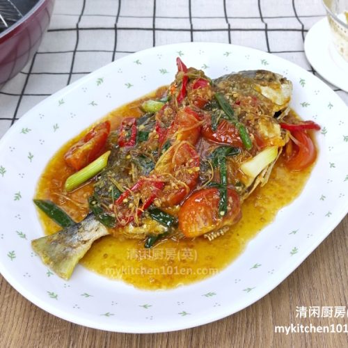 Simple Home-Cooked Delight: Ginger Shallot Soy Sauce Fish ...